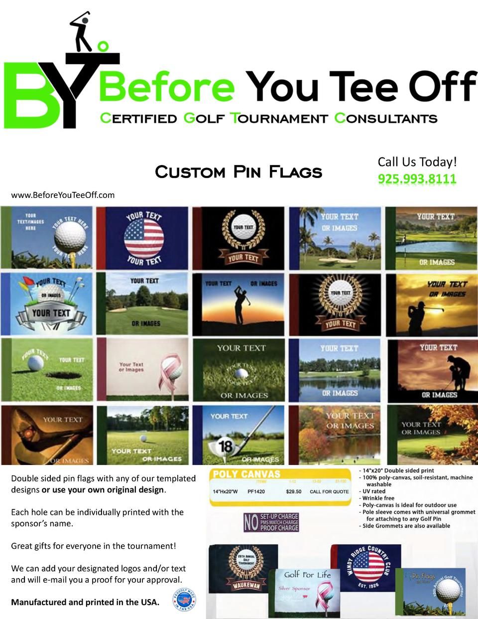 Custom Pin Flags